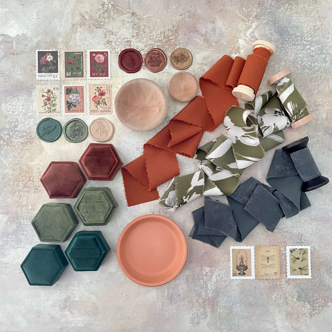 Fall Terracotta & Olive Styling Kit – Champagne & Grit