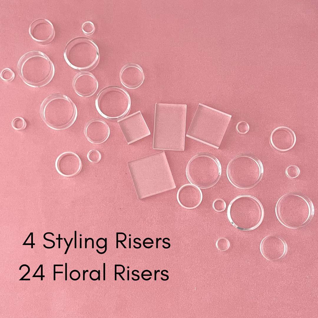 Acrylic Styling Block Set & Floral Risers for Flat Lays ~ MUST HAVE ...